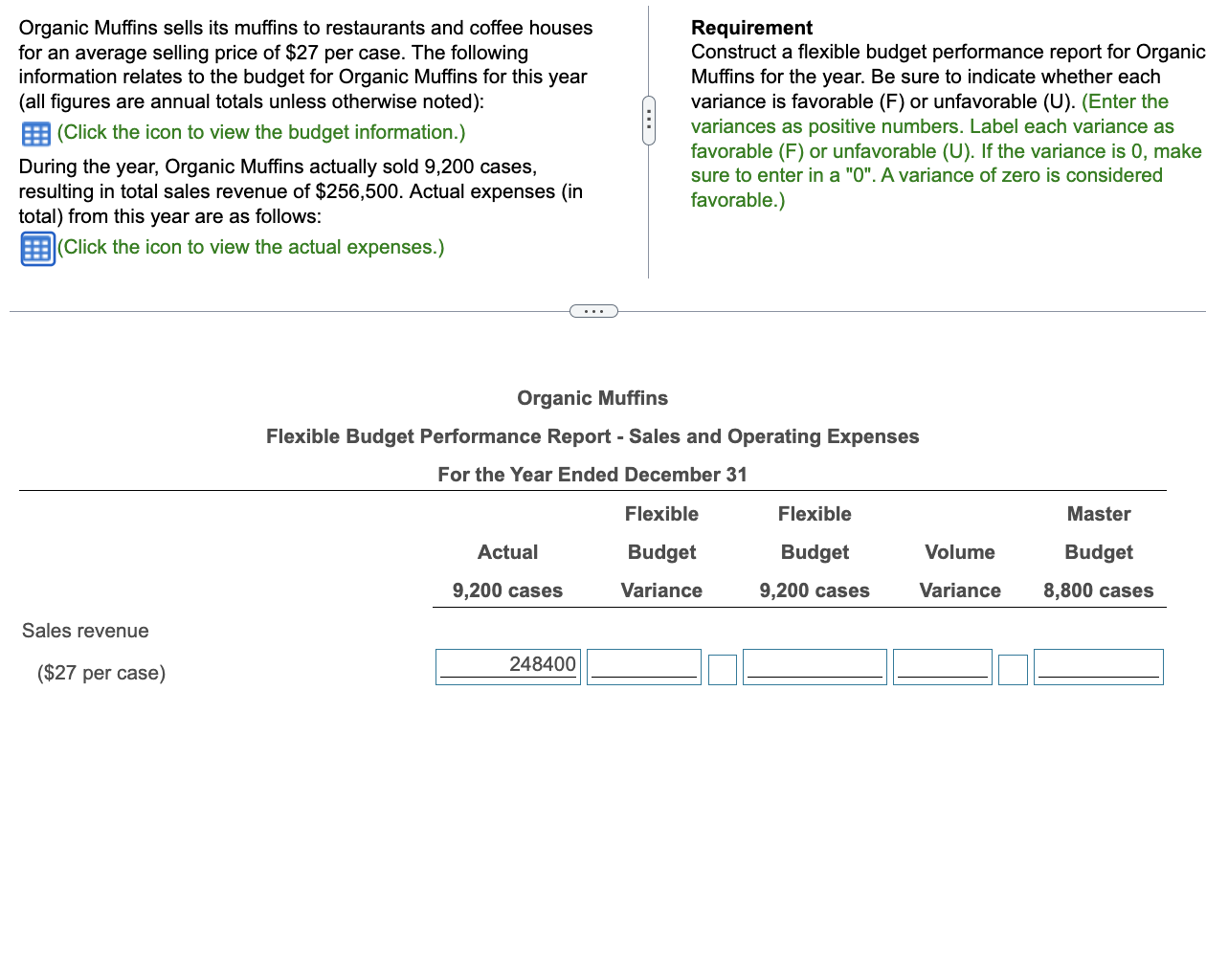 Solved Variable operating exp Packaging expense Shipping | Chegg.com