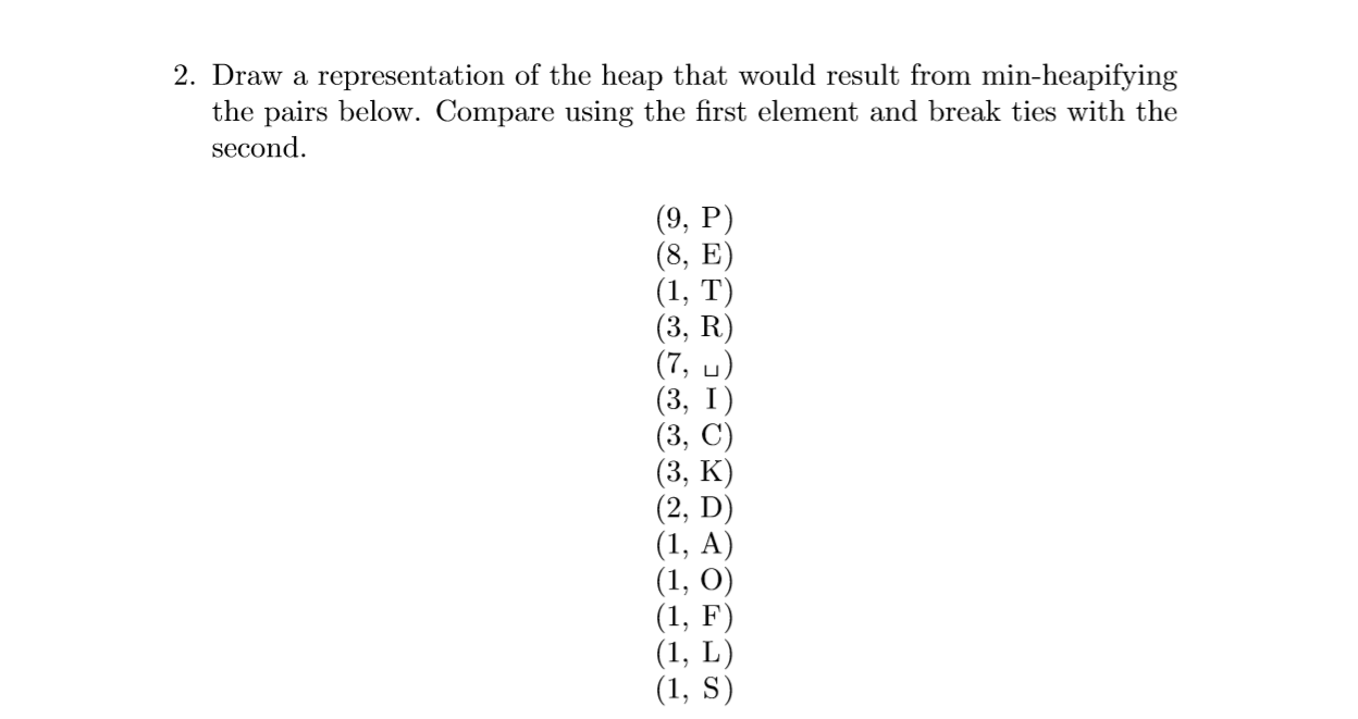 Input: node: a BST node with an integer freq and | Chegg.com