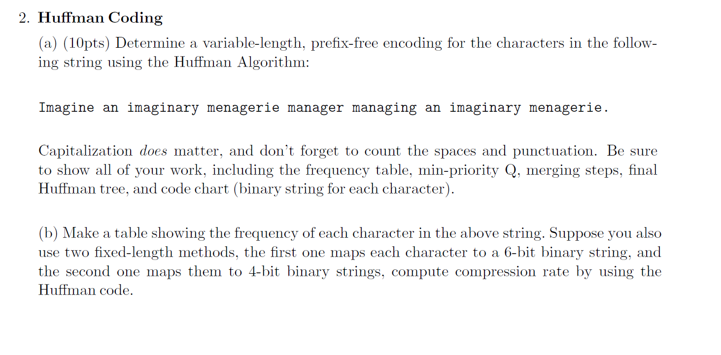 Solved Computer Science Algorithms Please be show the | Chegg.com