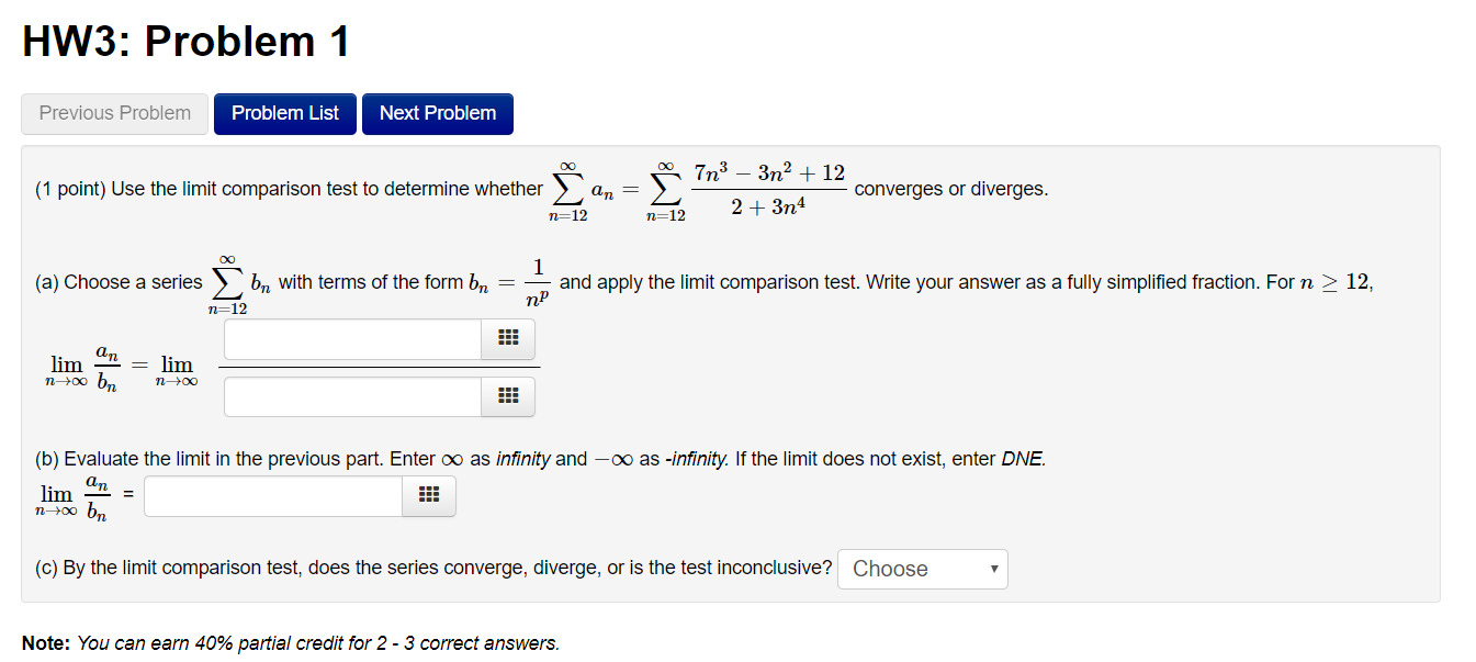 Solved HW3: Problem 1 Previous Problem Problem List Next | Chegg.com Solved HW3: Problem 1 Previous Problem Problem List Next | Chegg.com