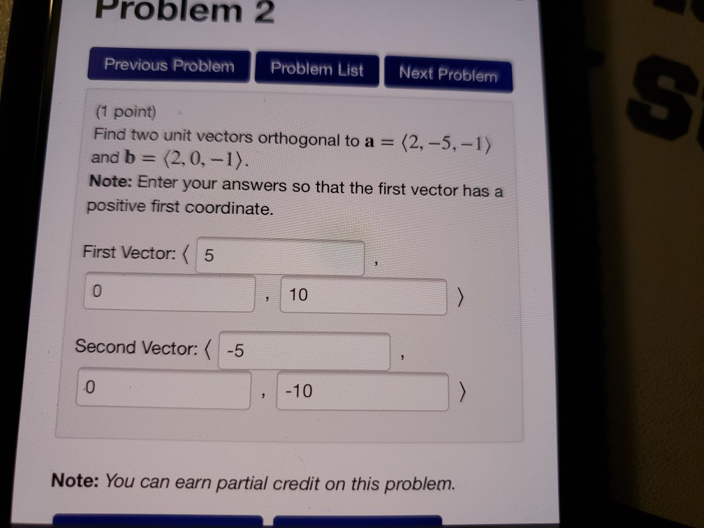 Solved Problem 2 Previous Problem Problem List Next Problem | Chegg.com