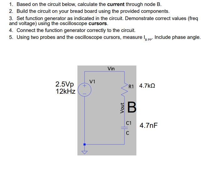Solved 1. Based on the circuit below, calculate the current | Chegg.com
