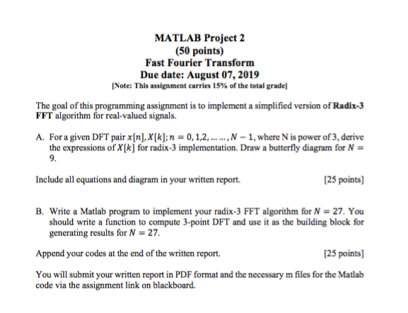 fast fourier transform