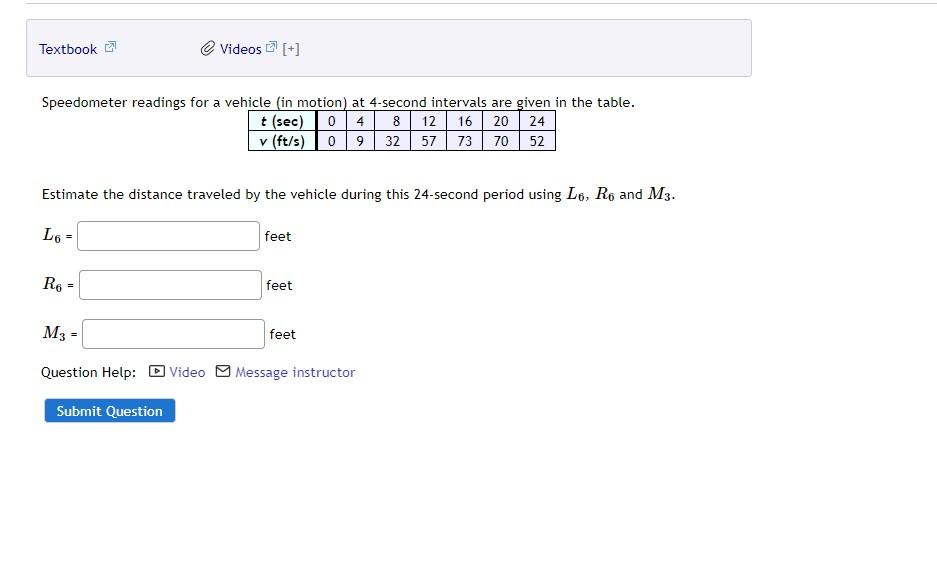 Solved Question Help: Video Message instructor | Chegg.com