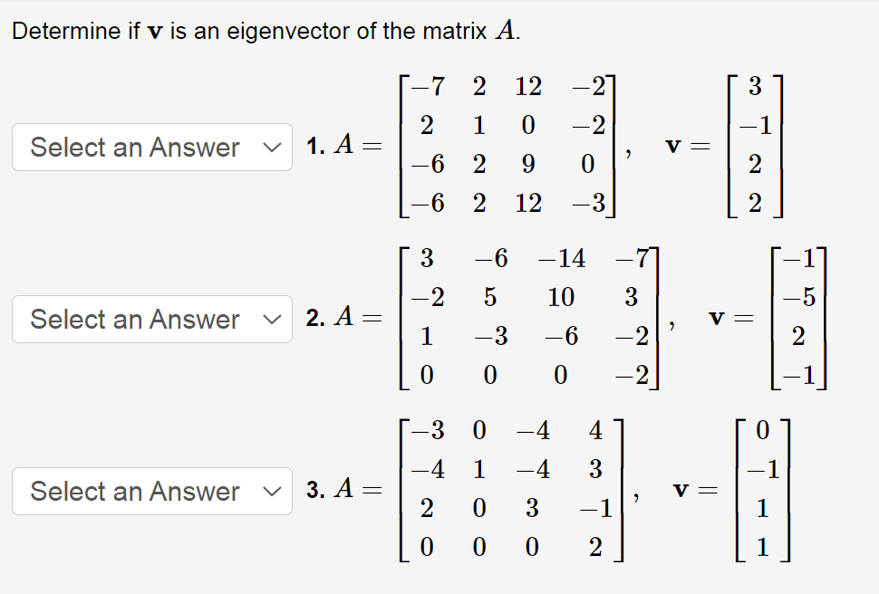 Solved Find the characteristic polynomial of the matrix -4 | Chegg.com