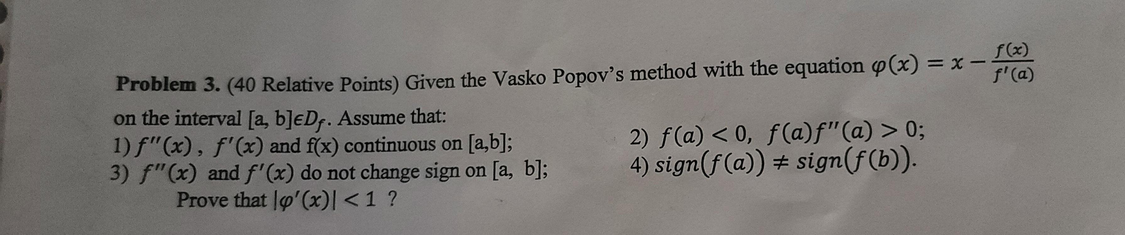 Solved Problem 3. (40 Relative Points) Given the Vasko | Chegg.com