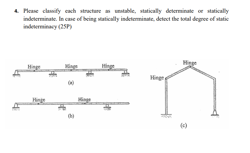 Solved 4. Please classify each structure as unstable, | Chegg.com
