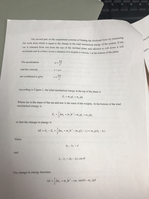 Solved Work, Energy, and Friction Introduction: Th e work | Chegg.com