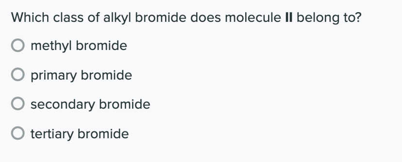 Solved Consider the alkyl bromides below: Br Br Br Br Br 1 | Chegg.com