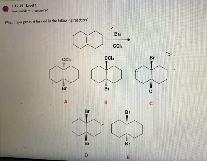 Solved Predict the product for the following reaction: CH CH | Chegg.com