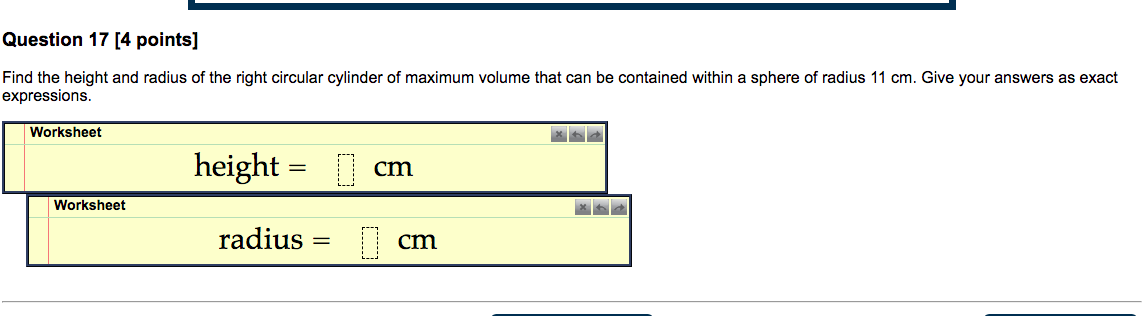 Solved Find the height and radius of the right circular | Chegg.com