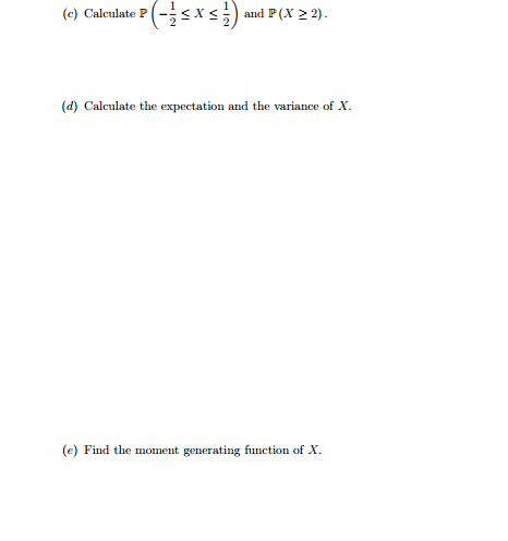 Solved 2. (4 points) Problem 2: Consider X a real-random | Chegg.com