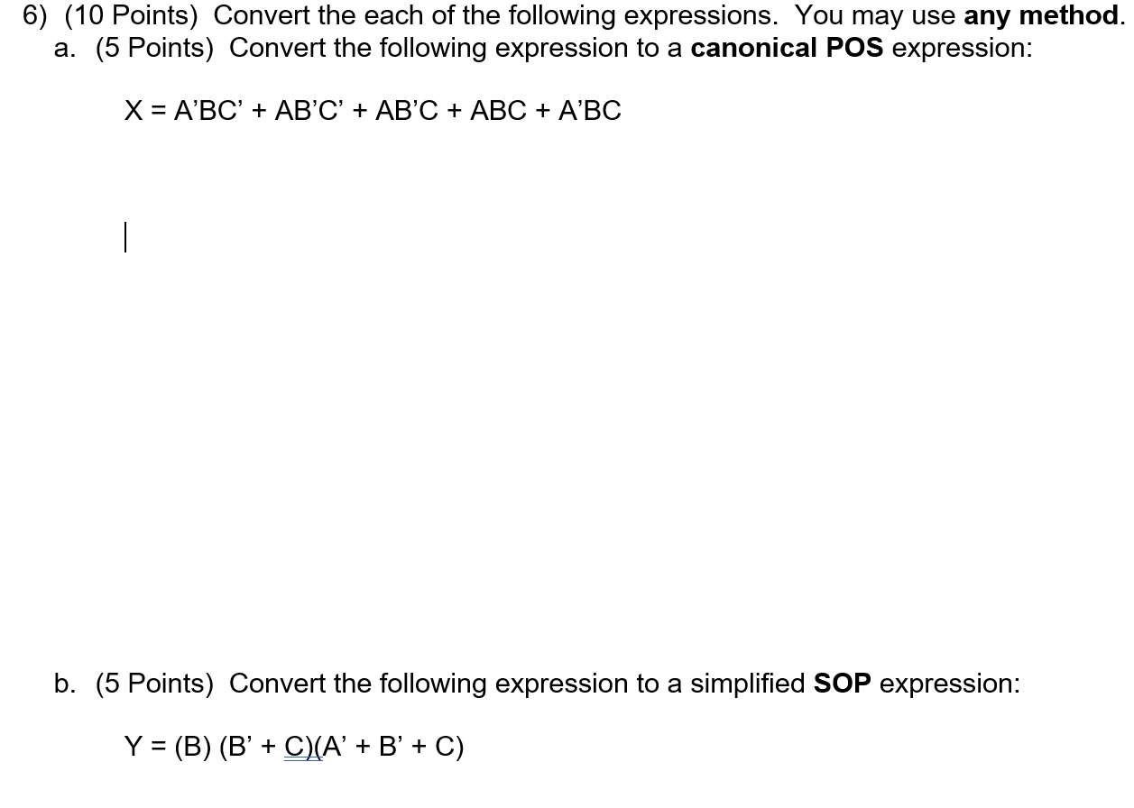 Solved 2) (10 Points) Answer each question: a) (5 Points) Do | Chegg.com
