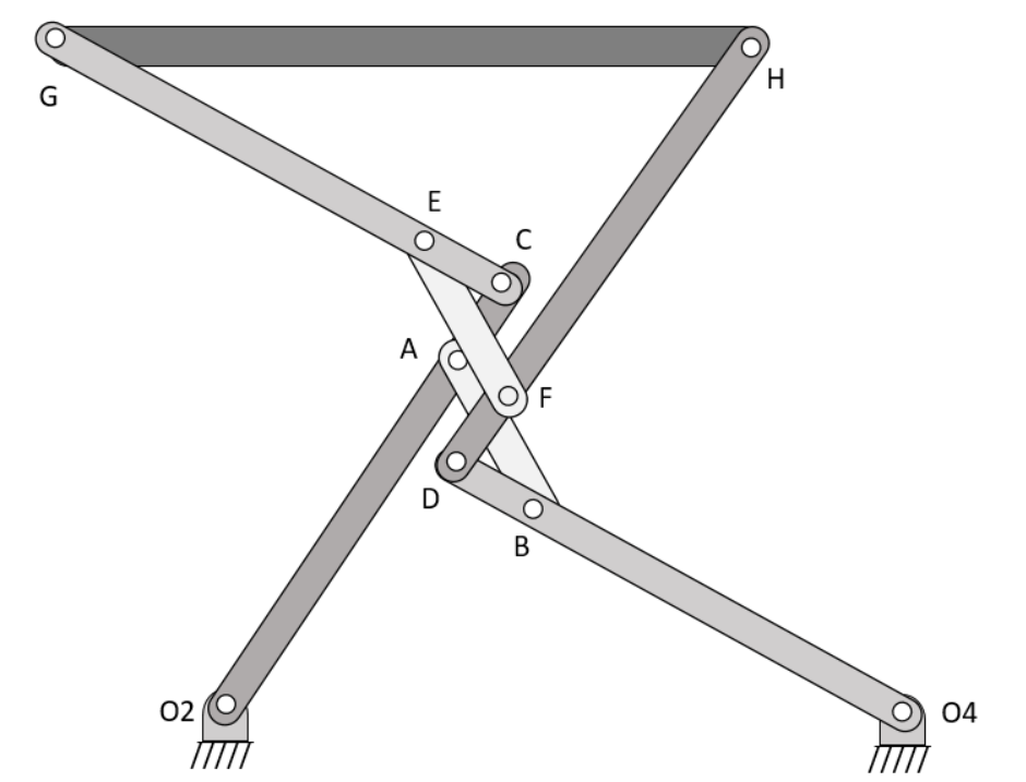 Solved Given the pop-up mechanism and its graph shown in | Chegg.com