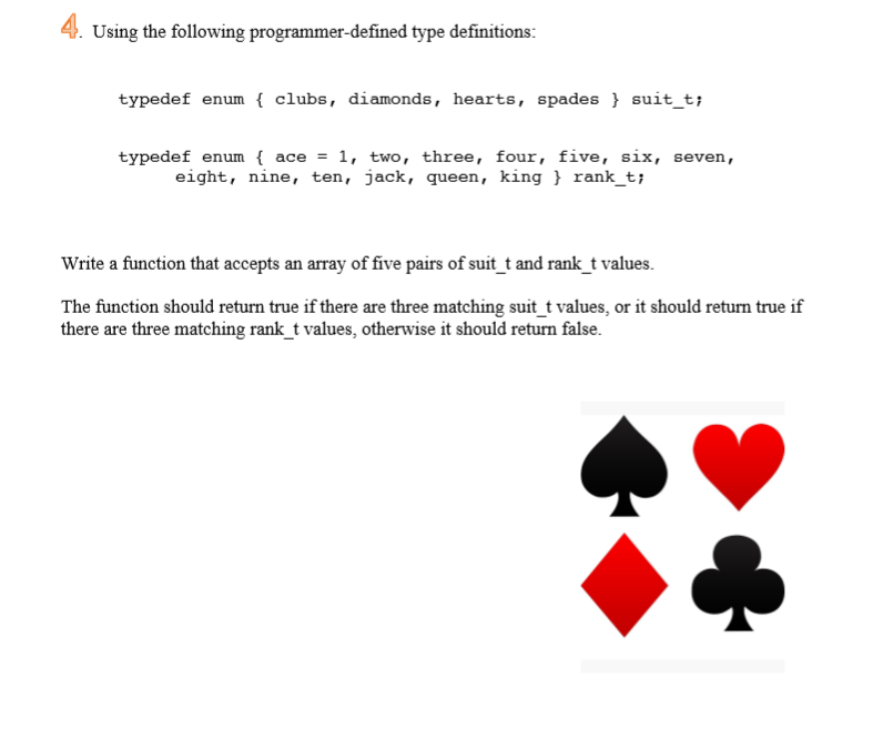Solved Tasks Create the following functions along with a | Chegg.com
