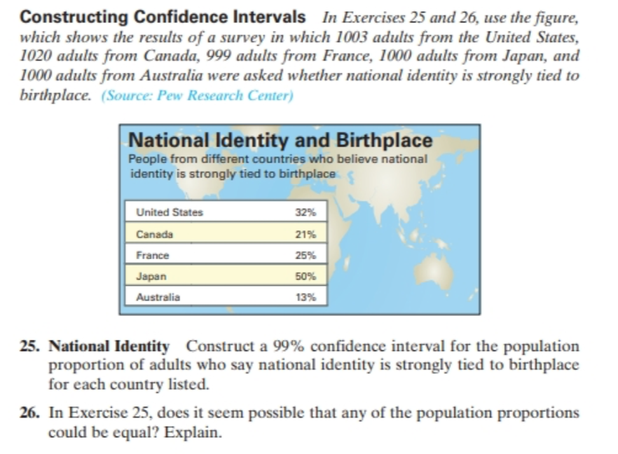 Solved Constructing Confidence Intervals In Exercises 25 and | Chegg.com