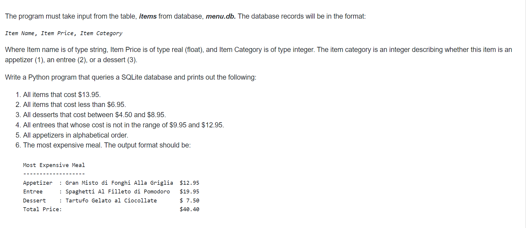 Solved I need help writing a python/SQL code using the | Chegg.com