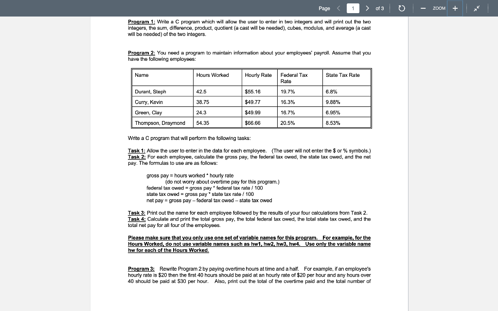 Solved This is a C programming language. You should do only | Chegg.com