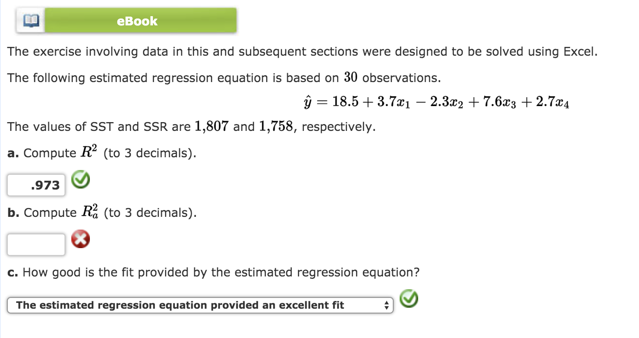 Solved eBook The exercise involving data in this and | Chegg.com