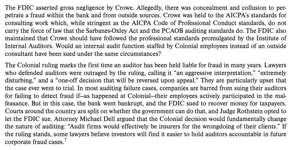 Major Case 1 Colonial Bank Case Overview On January | Chegg.com