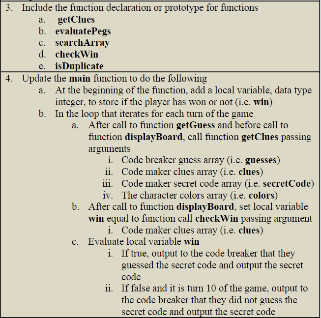 a. 3. Include the function declaration or prototype | Chegg.com