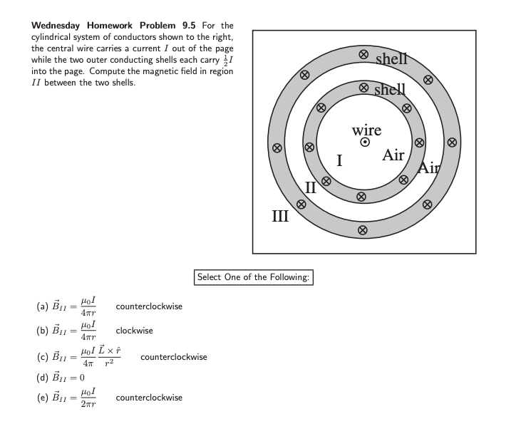 Solved Wednesday Homework Problem 9.5 For the cylindrical | Chegg.com