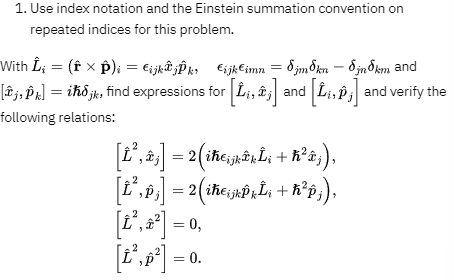 Use index notation and the Einstein summation | Chegg.com