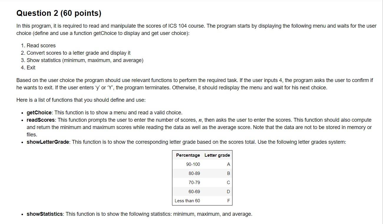 Solved Sample run of the | Chegg.com