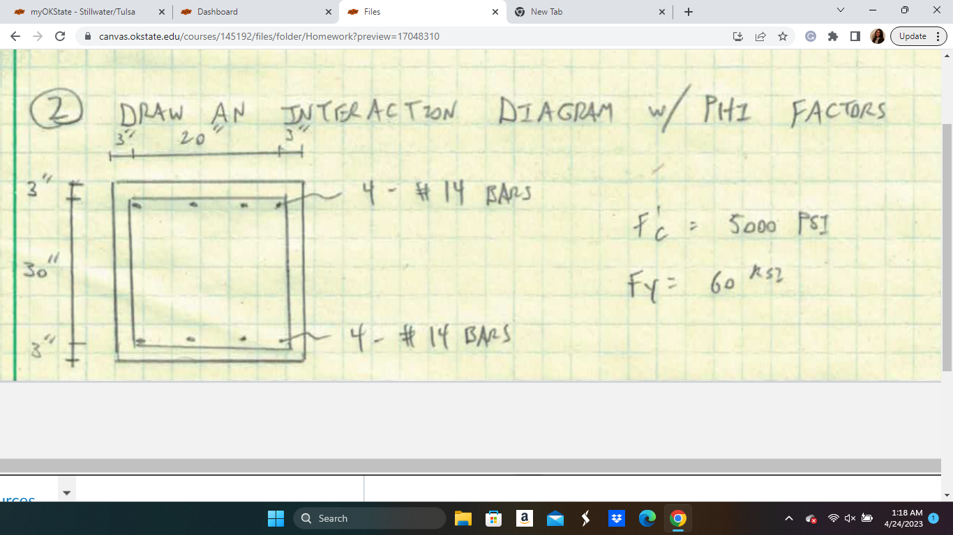 Solved 2) DRAW AN JNTISRACTION DIAGRAM W/ PHI FACTORS , | Chegg.com