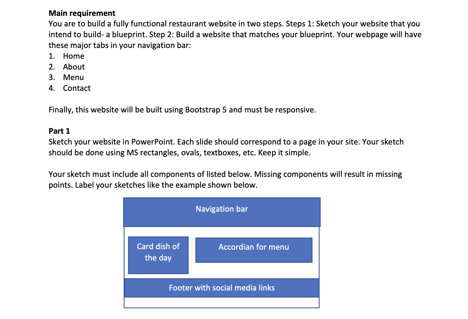 Solved Main requirement You are to build a fully functional | Chegg.com