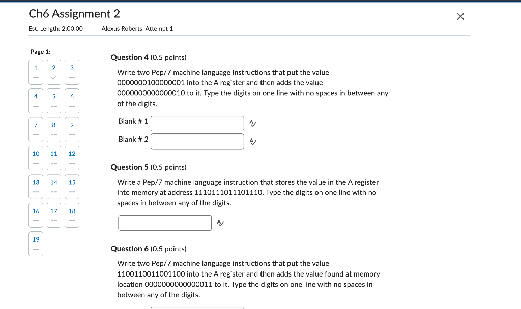 Solved Write two Pep/7 machine language instructions that | Chegg.com