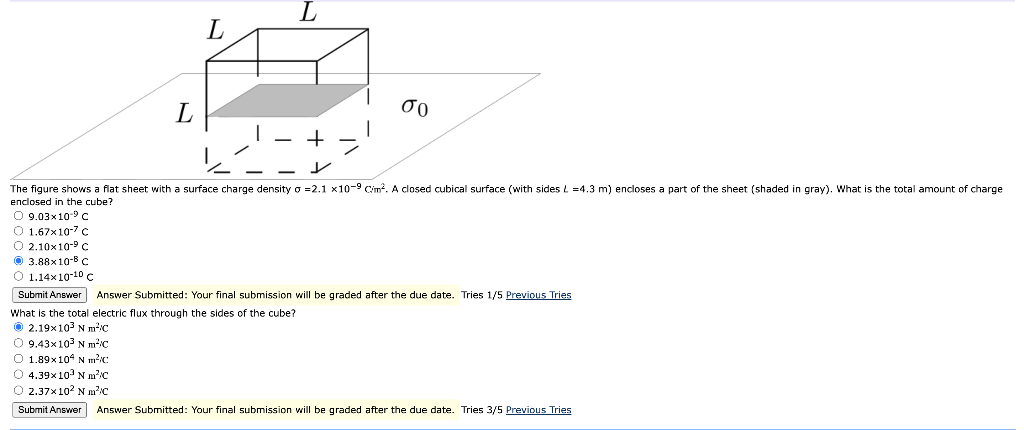 Solved enclosed in the cube? | Chegg.com
