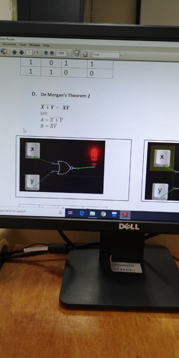 Solved LitieS, Boolean Algebra and De Morgan's Theorem | Chegg.com