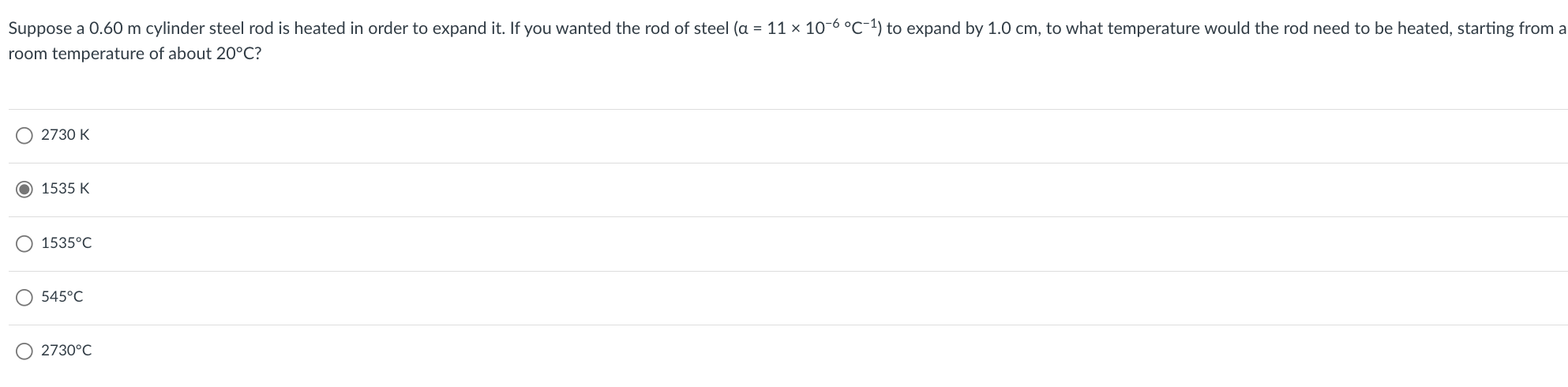 Solved room temperature of about 20∘C ? \begin{tabular}{l} | Chegg.com