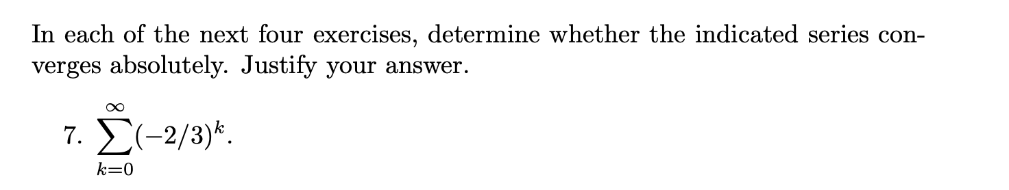 Solved In each of the next four exercises, determine whether | Chegg.com