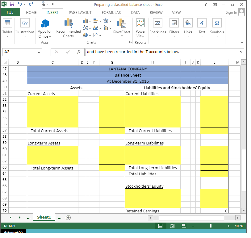 Solved FILE HOME INSERT PAGE LAYOUT FORMULAS DATA REVIEW | Chegg.com