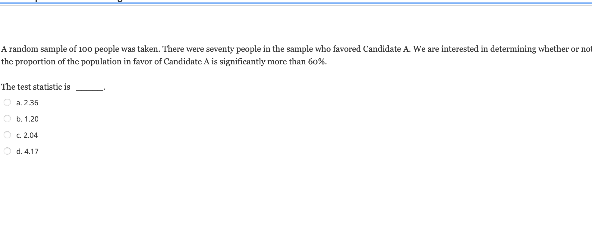 Solved A random sample of 100 people was taken. There were | Chegg.com