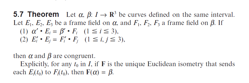 2. Let E, E2, E3, be a frame field on R3 with dual | Chegg.com