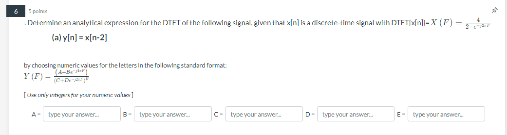 Solved Determine a simplified analytical expression for the | Chegg.com