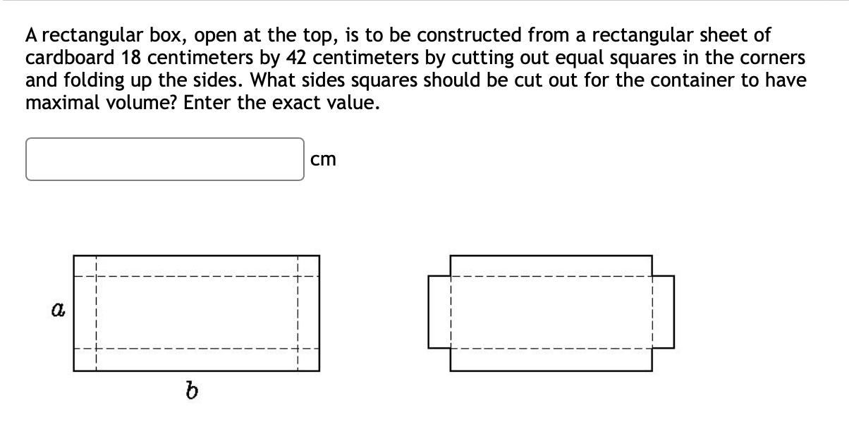 Solved A rectangular box, open at the top, is to be | Chegg.com