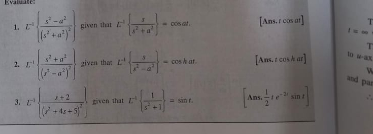find inverse laplace | Chegg.com