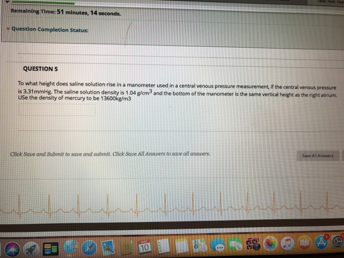 Solved y Question Completion Status: QUESTION 1 Calculate | Chegg.com