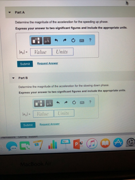 Solved Part A Determine The Magnitude Of The Acceleration