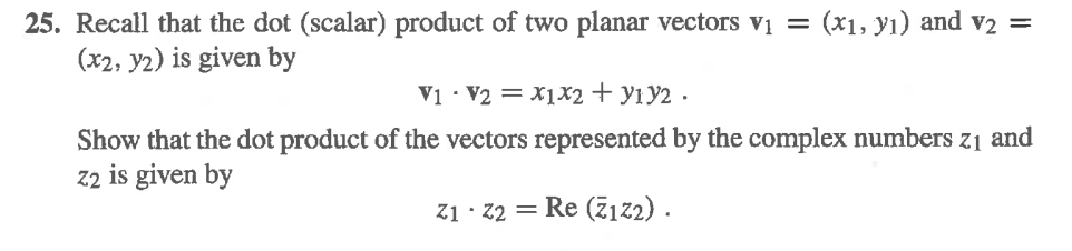 Solved 5. Recall that the dot (scalar) product of two planar | Chegg.com
