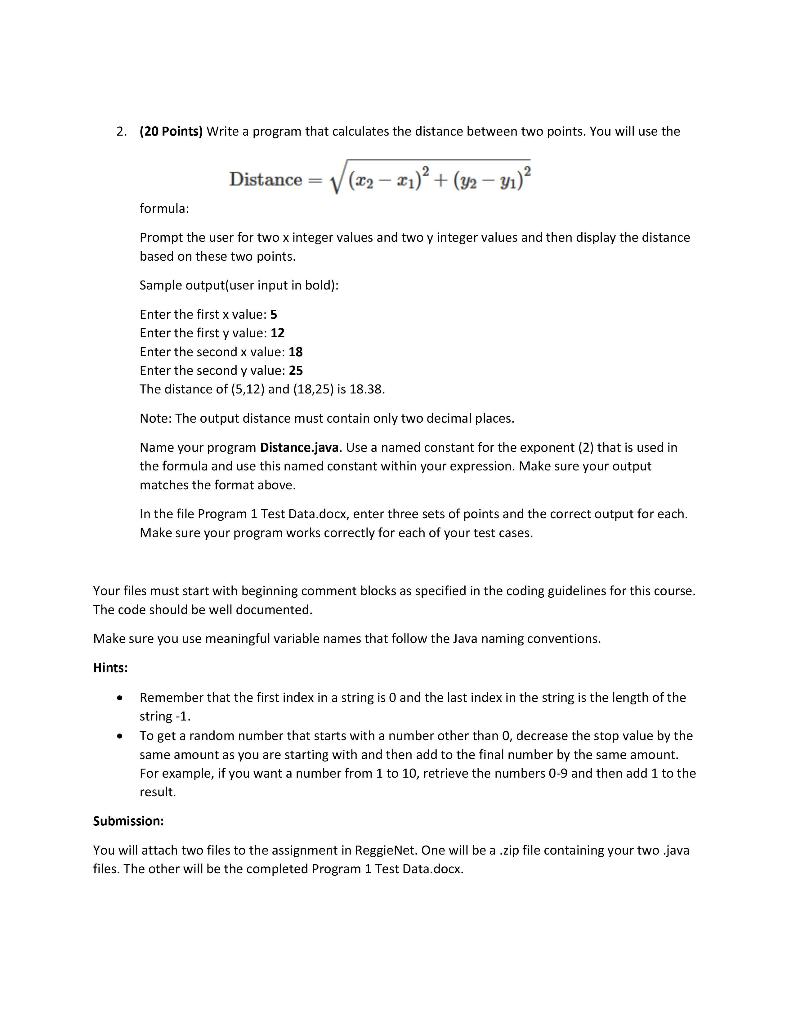 Solved Programming Assignment 1 The Problems 1 30