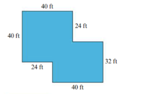 Solved Calculate the area of the following floor plan for | Chegg.com