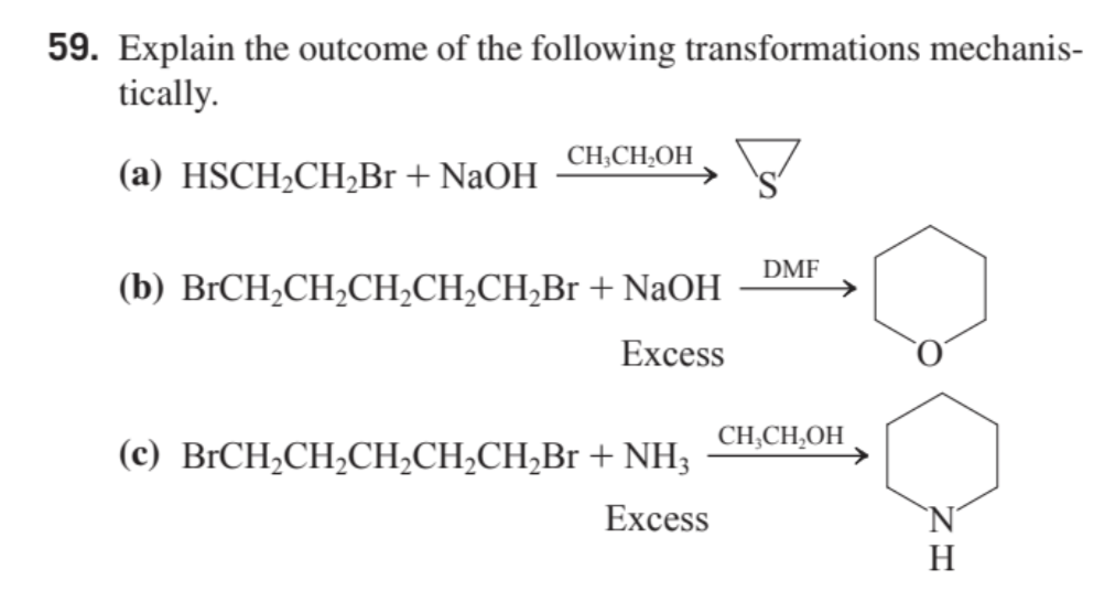 Solved 59. Explain the outcome of the following | Chegg.com
