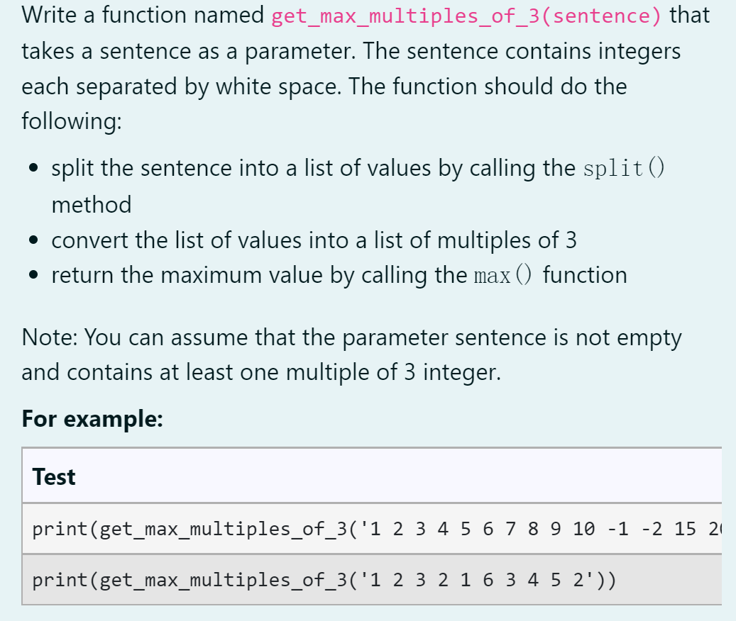 Solved Write a function named | Chegg.com
