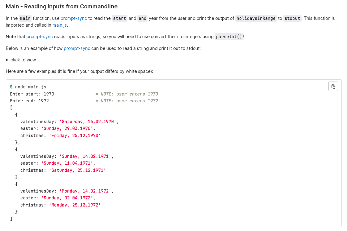 Solved Interface: Data TypesThe month and day should be | Chegg.com