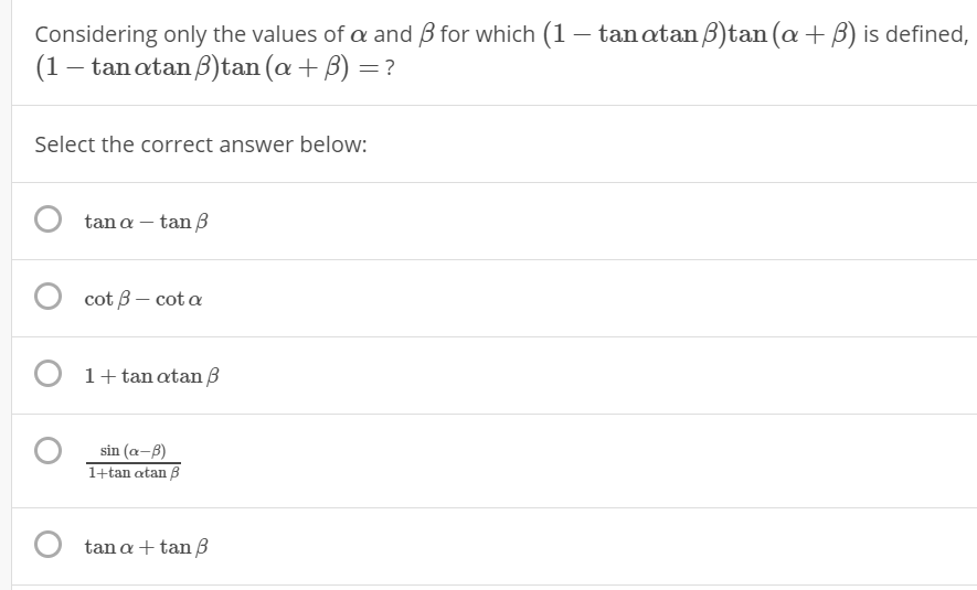 Solved Considering only the values of a and B for which (1 | Chegg.com